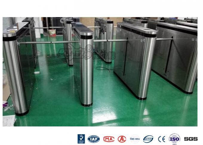 Bi-directional Drop Arm Turnstile RFID Card Single Pole Turnstile With ...