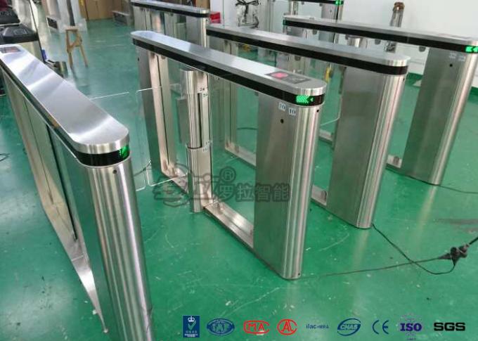 CE Approved Speed Gate Turnstile Pedestrian Management Automated Gate ...