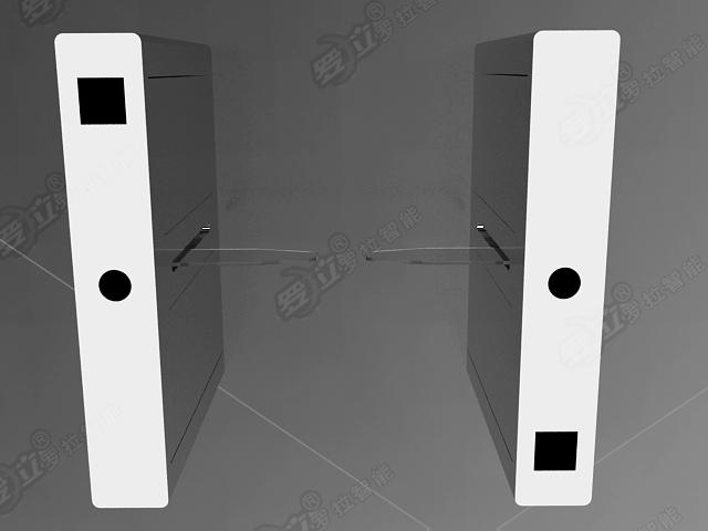 High Speed Drop Arm Turnstile Magnetic Card Stainless Steel Access ...
