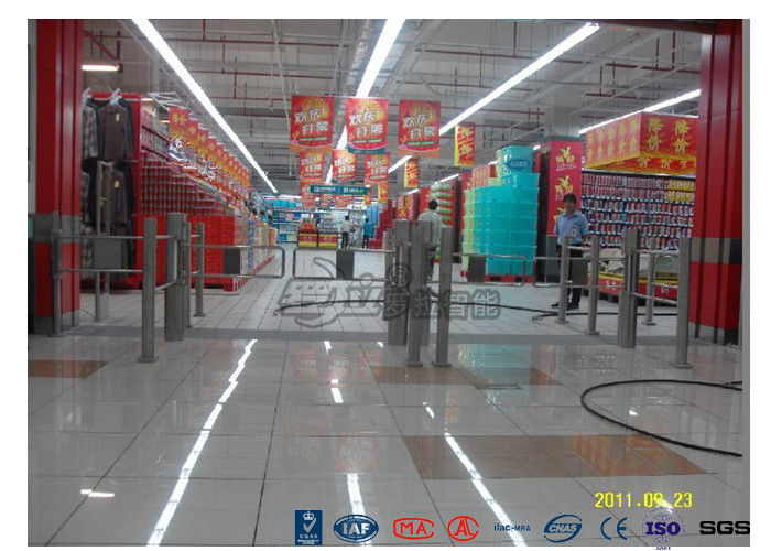 Semi - Automatic Swing Barrier Gate Card Readers for Door Entry Pass System