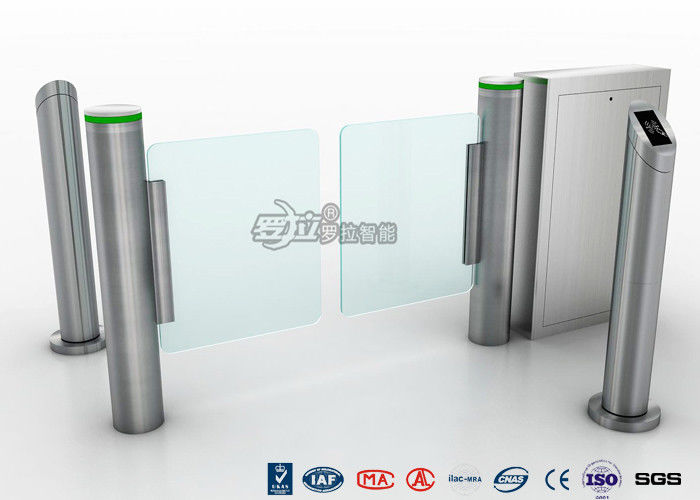 Visitor Entry Access Control Turnstiles , Handicap Pedestrain Luxury ...
