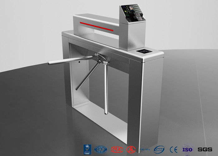 Biometric Stainless Steel Turnstile Tripod With Rfid Access Control System