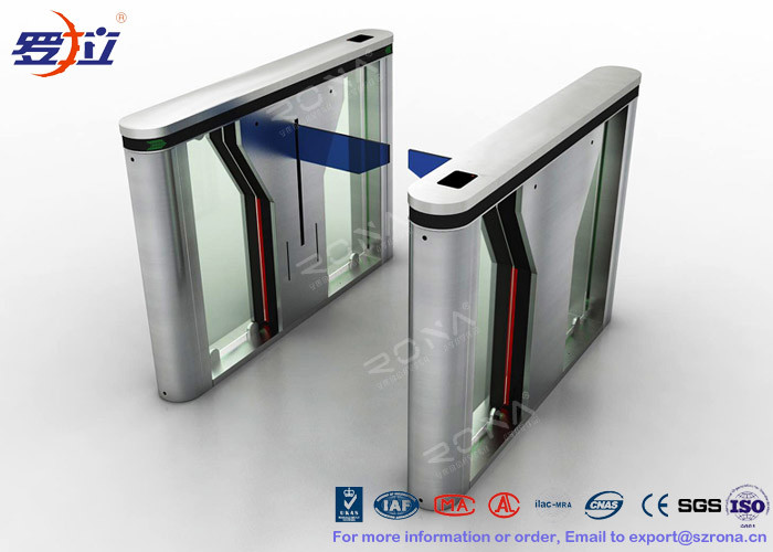 Bi-directional Drop Arm Turnstile RFID Card Single Pole Turnstile With ...