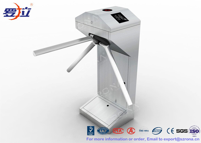 2016 Semi - Automatic Vertical Tripod Turnstile Gate / Turnstile ...