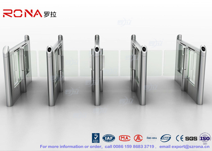 Stylish Optical Speed Gate Turnstile Bi - Directional Pedestrian ...