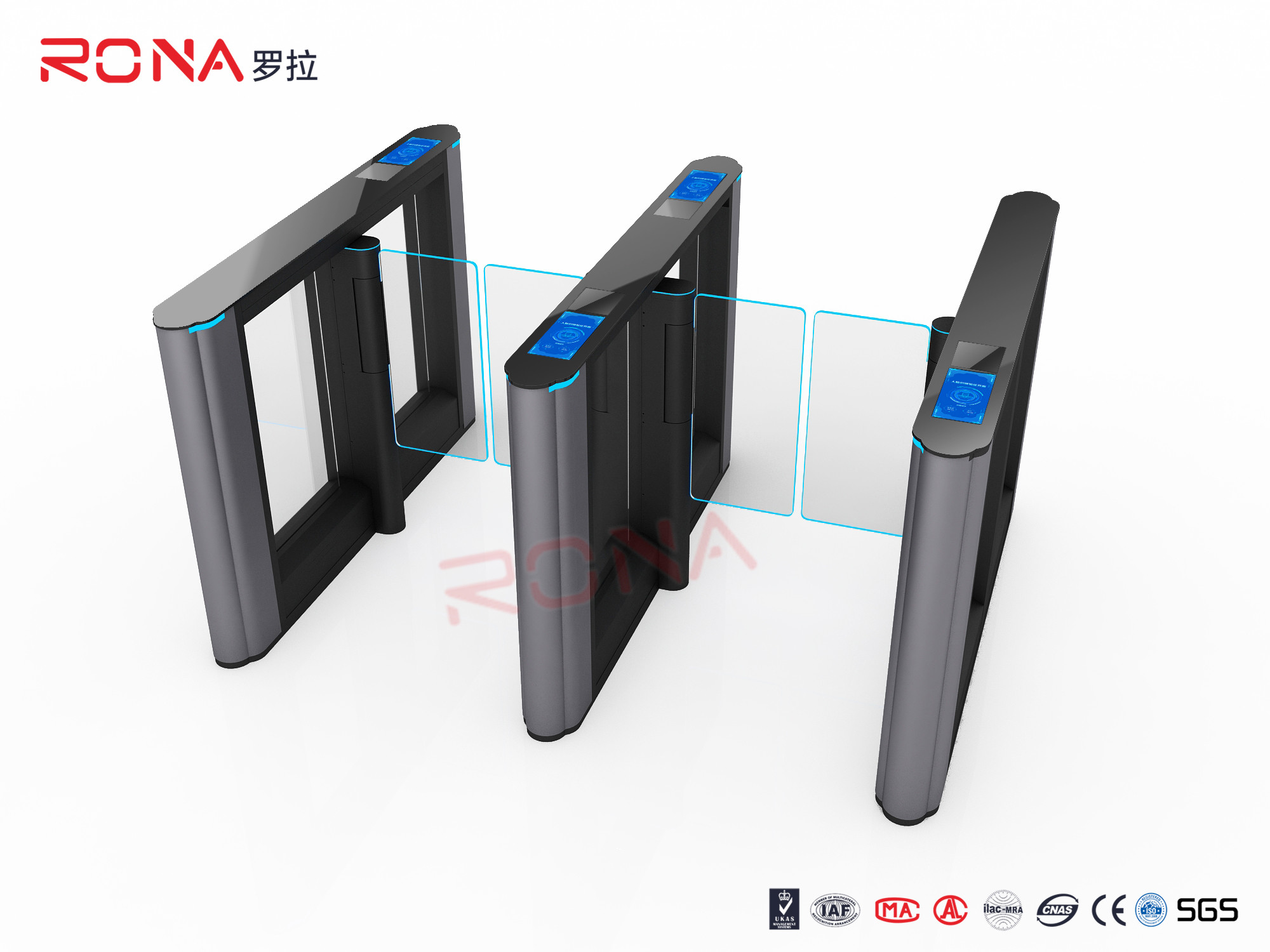 CE Approved Luxury Speed Gate Turnstile Access Control System With ...