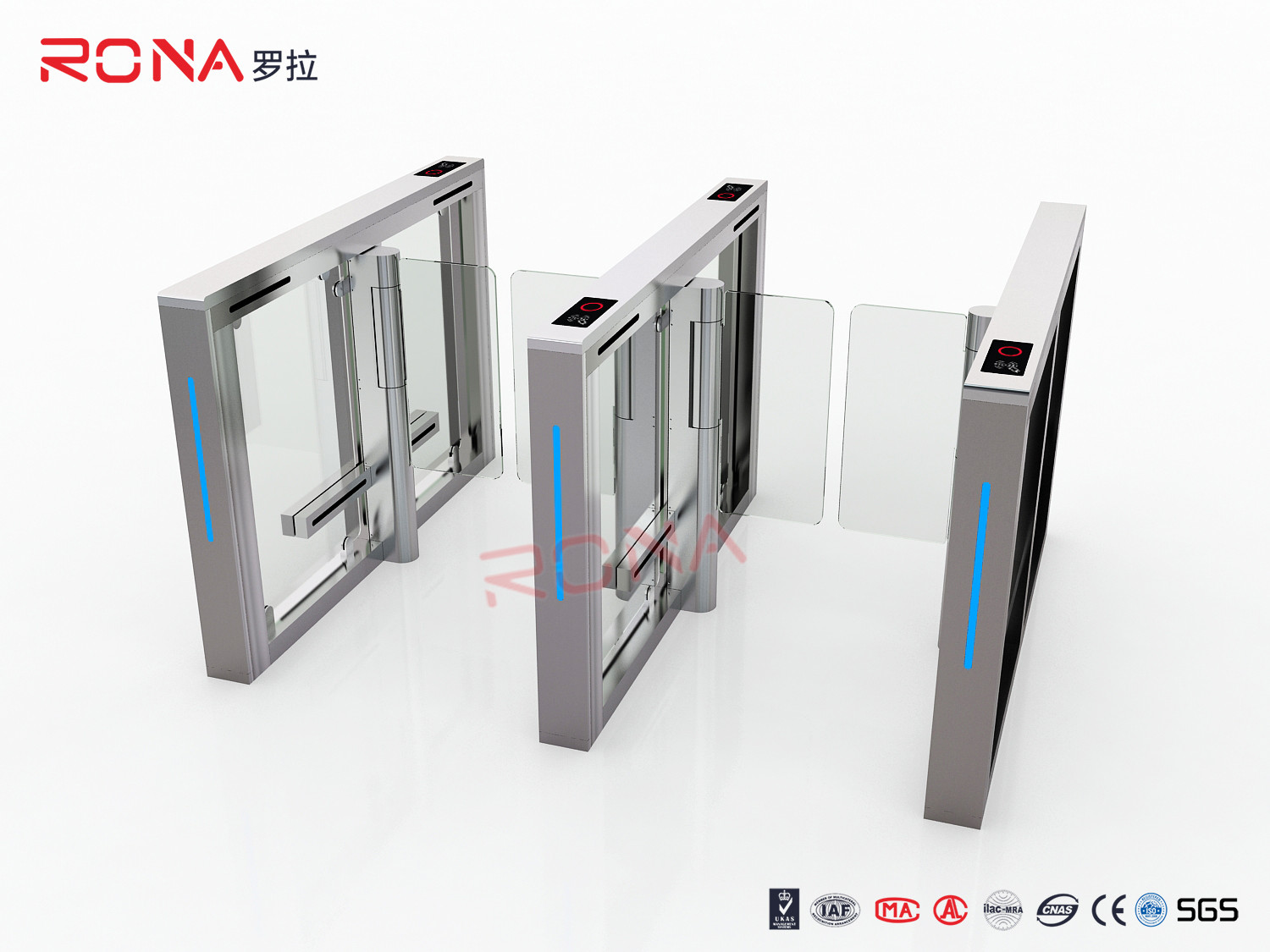 RFID Automatic Speed Gate Smart Arm Revolving Door Security Access ...