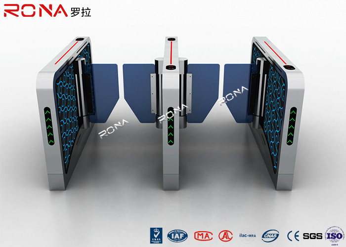 Luxury Speed Pedestrian Control Swing Barrier Gate Infrared Sensors For ...