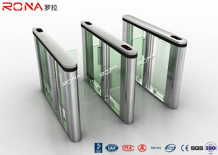 RFID Reader Turnstile Access Control System Speed Gate 30~40 Persons / Min